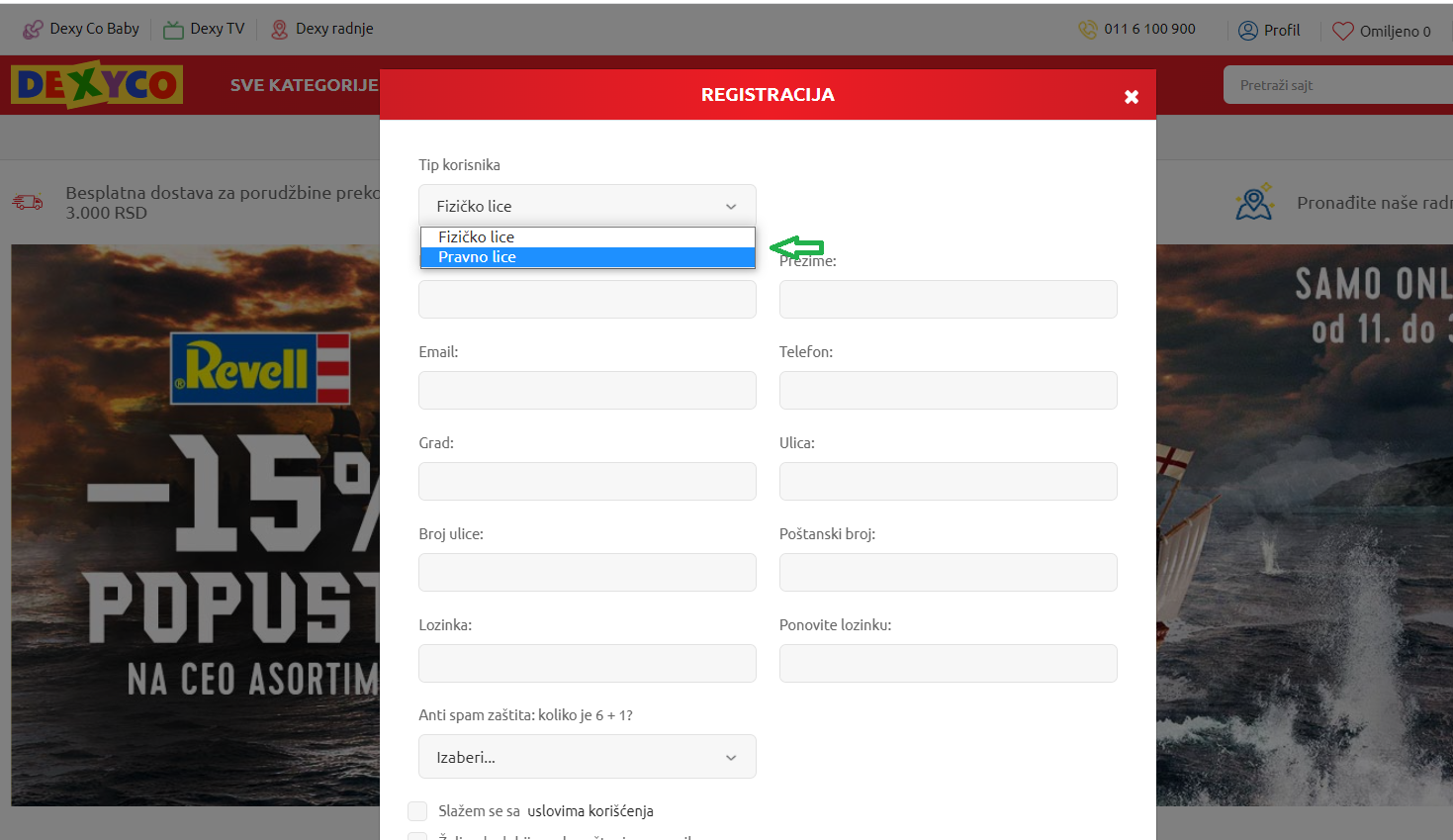 Pravna lica | Dexy Co Kids | Akcija & Cena